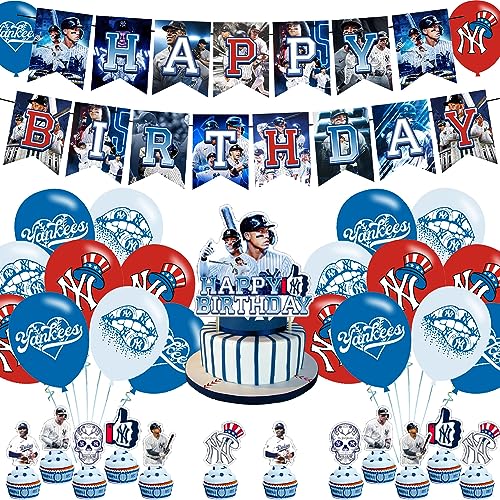 ๐จ๐ช๐ท๐ด๐ฎ๐ฎ๐ผ ๐๐ช๐ผ๐ฎ๐ซ๐ช๐ต๐ต Birthday Party Decorations, ๐จ๐ช๐ท๐ด๐ฎ๐ฎ๐ผ ๐๐ช๐ผ๐ฎ๐ซ๐ช๐ต๐ต Theme Party Supplies with Happy Birthday Banner, Cupcake Toppers, Balloons for Baby Shower Kids Adult Birthday Party Favors