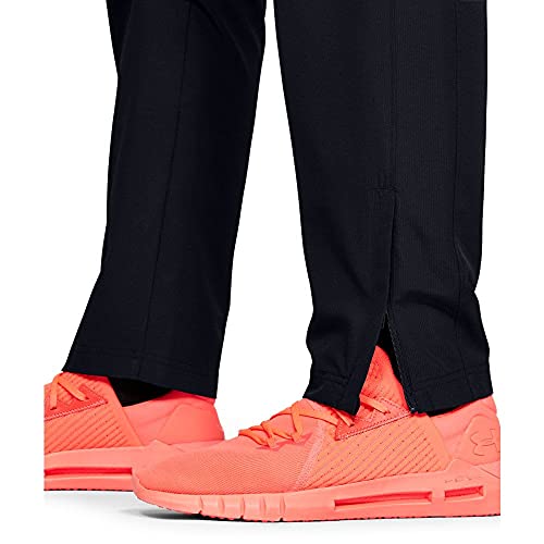 Under Armour Men's Woven Vital Workout Pants , Black (001)/Onyx White, Medium