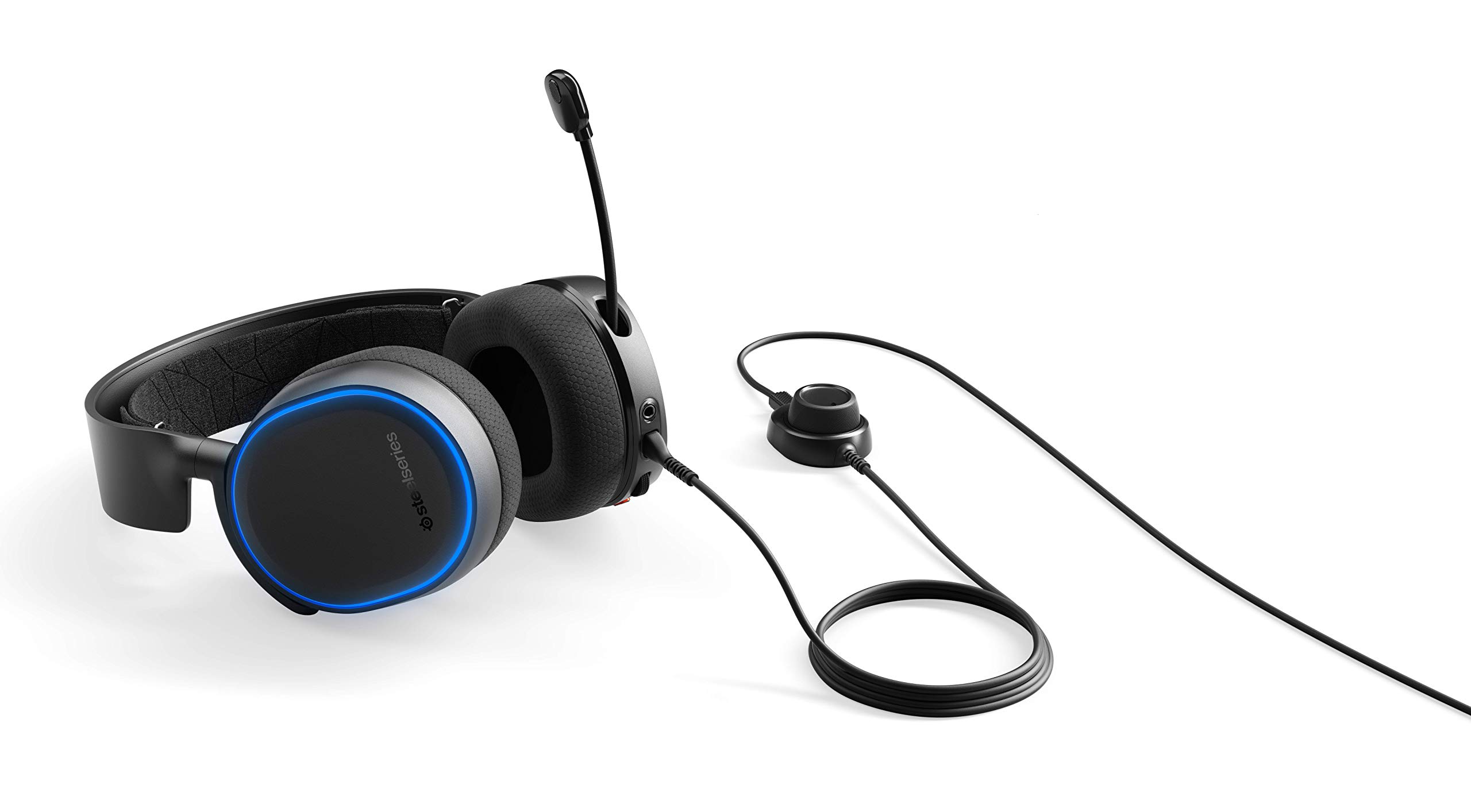 steelseries Arctis 5 RGB Illuminated Gaming Headset (Renewed)