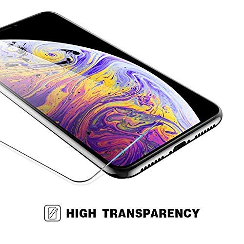 ToneGod Tempered-Glass Screen Protector for iPhone 11 Pro Max/iPhone Xs Max, 【3-Pack】 High-Definition Glass Screen Protector for iPhone 11 Pro Max/iPhone Xs Max [Scratch Resistant](6.5-Inch)