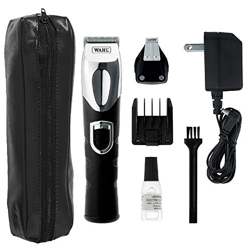 Wahl Professional Animal Touch Up Rechargeable Pet Trimmer #9854-700, Silver and Black