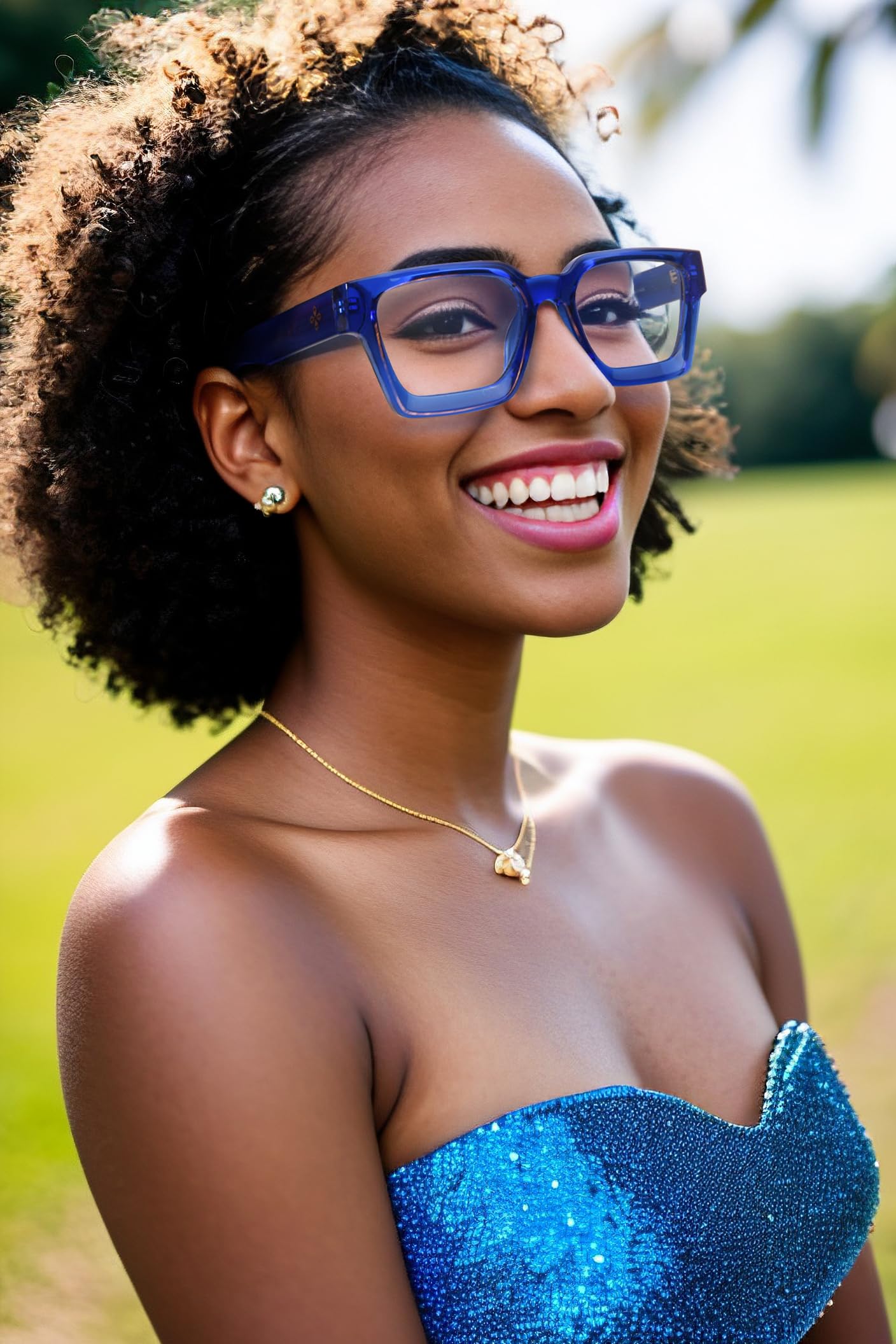 VISOONE Blue Light Blocking Glasses Rectangle Chic Preppy Look MultiColor Frame for Women Men RIVER
