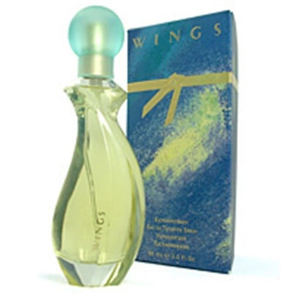 Wings by Giorgio Beverly Hills for Women Eau de Toilette Spray, floral, Multicolor, 3 Fl Oz,hhh-kyyy-tra-rat8579