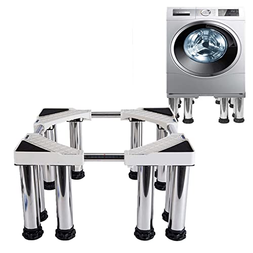 Washer Stand Base, 12 Legs Detachable,Can Hold Up to 660 Lbs Washer Dryer Stand, for Vertical Air Conditioners,Etc (3-5 Days Delivery)