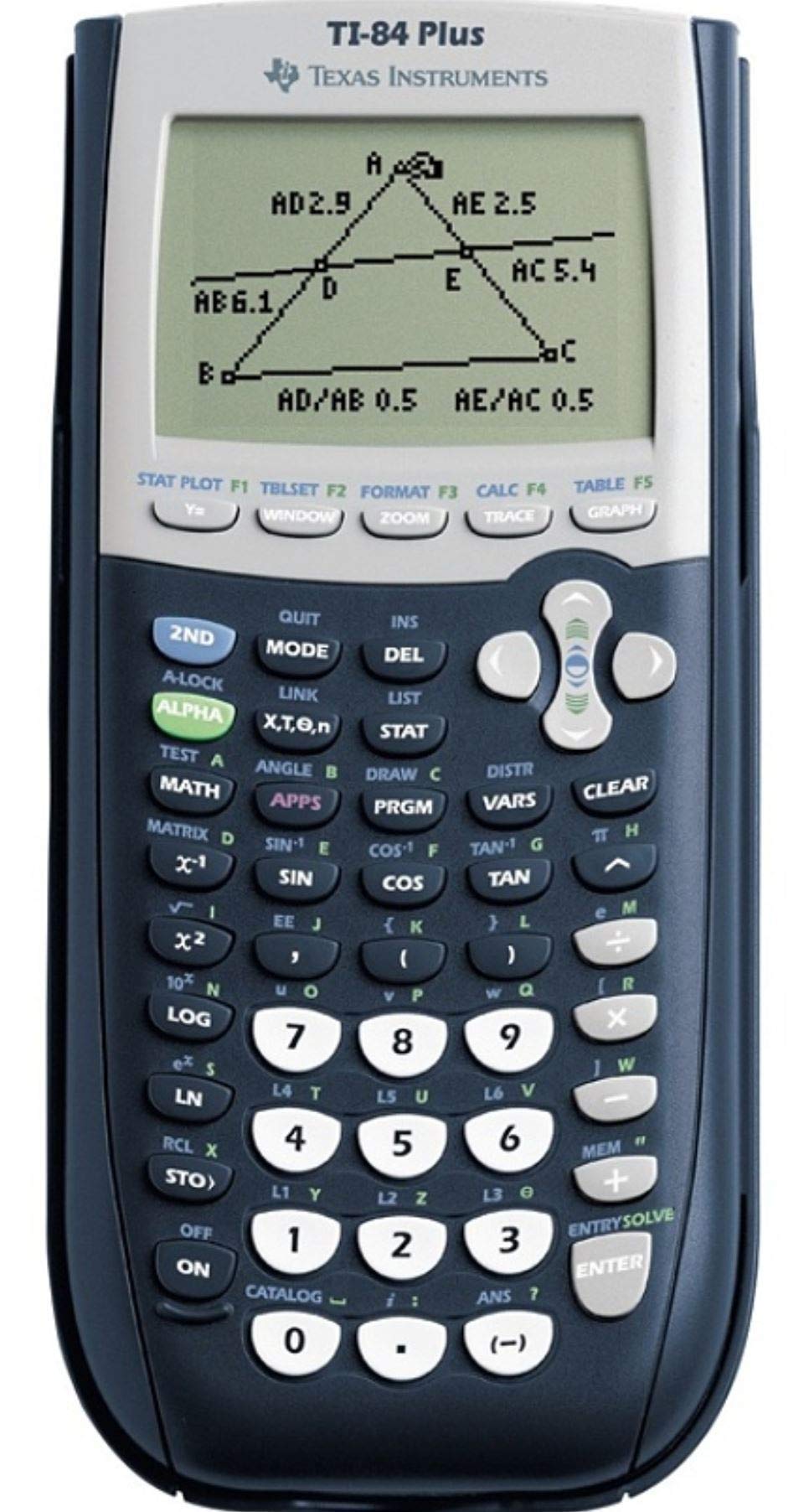 TI-84 PLUS GRAPHING CALCULATOR (Renewed)