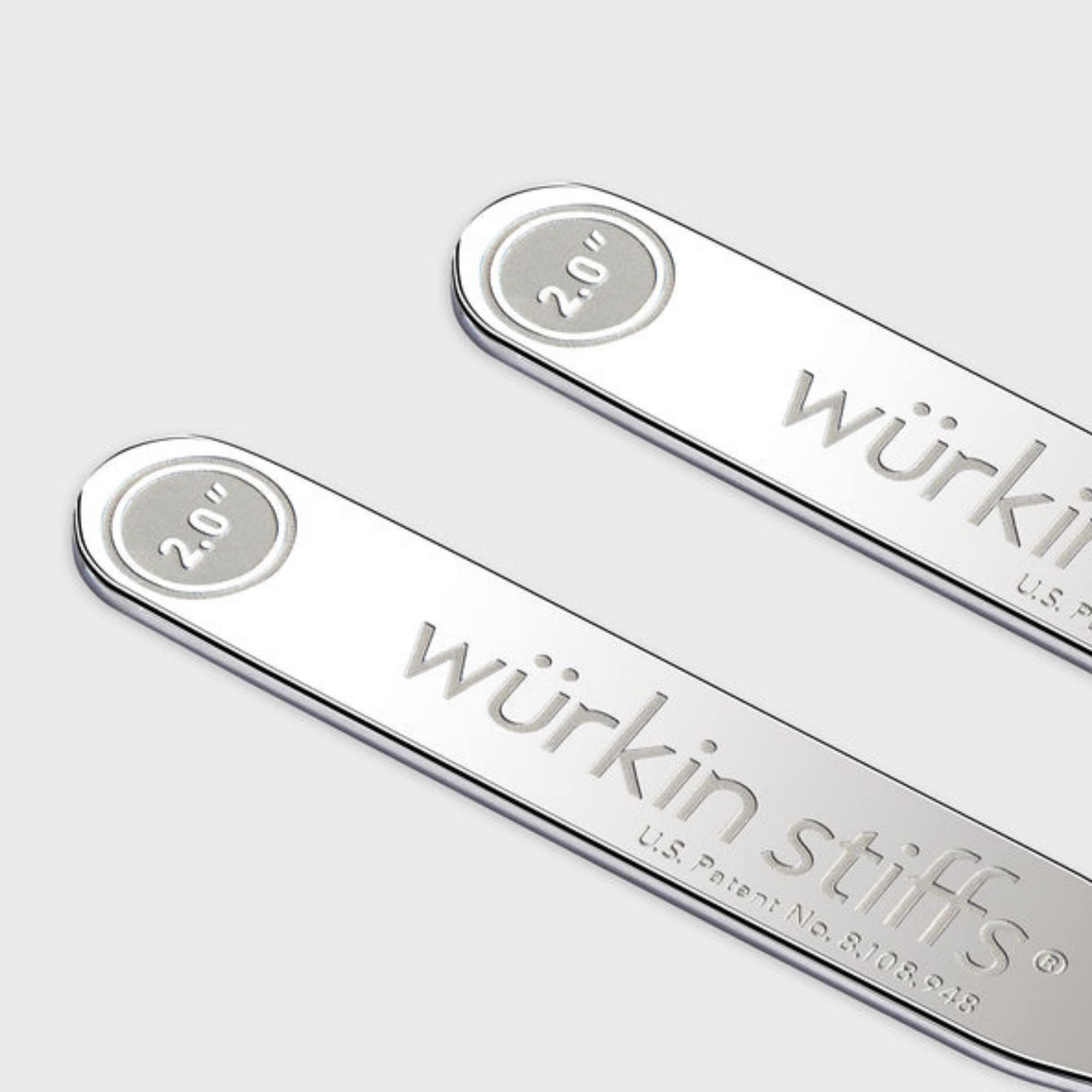Würkin Stiffs Magnetic Collar Stays As Seen on Shark Tank | Includes 1 Pair of Power Stays with Storage Case