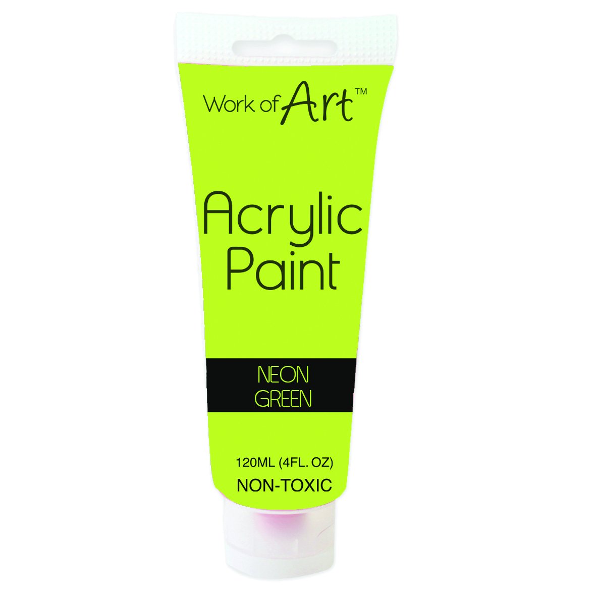 Work of Art Acrylic Paint - Neon Blue, 1 Count (Pack of 1), 6572