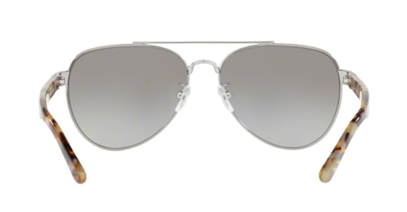 Tory Burch TY6070 Sunglasses 327511-57 -, Lt Grey Dk Grey Gradient TY6070-327511-57