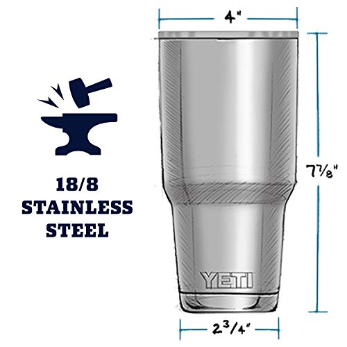 YETI Rambler 30 oz Stainless Steel Vacuum Insulated Tumbler w/MagSlider Lid, Sand