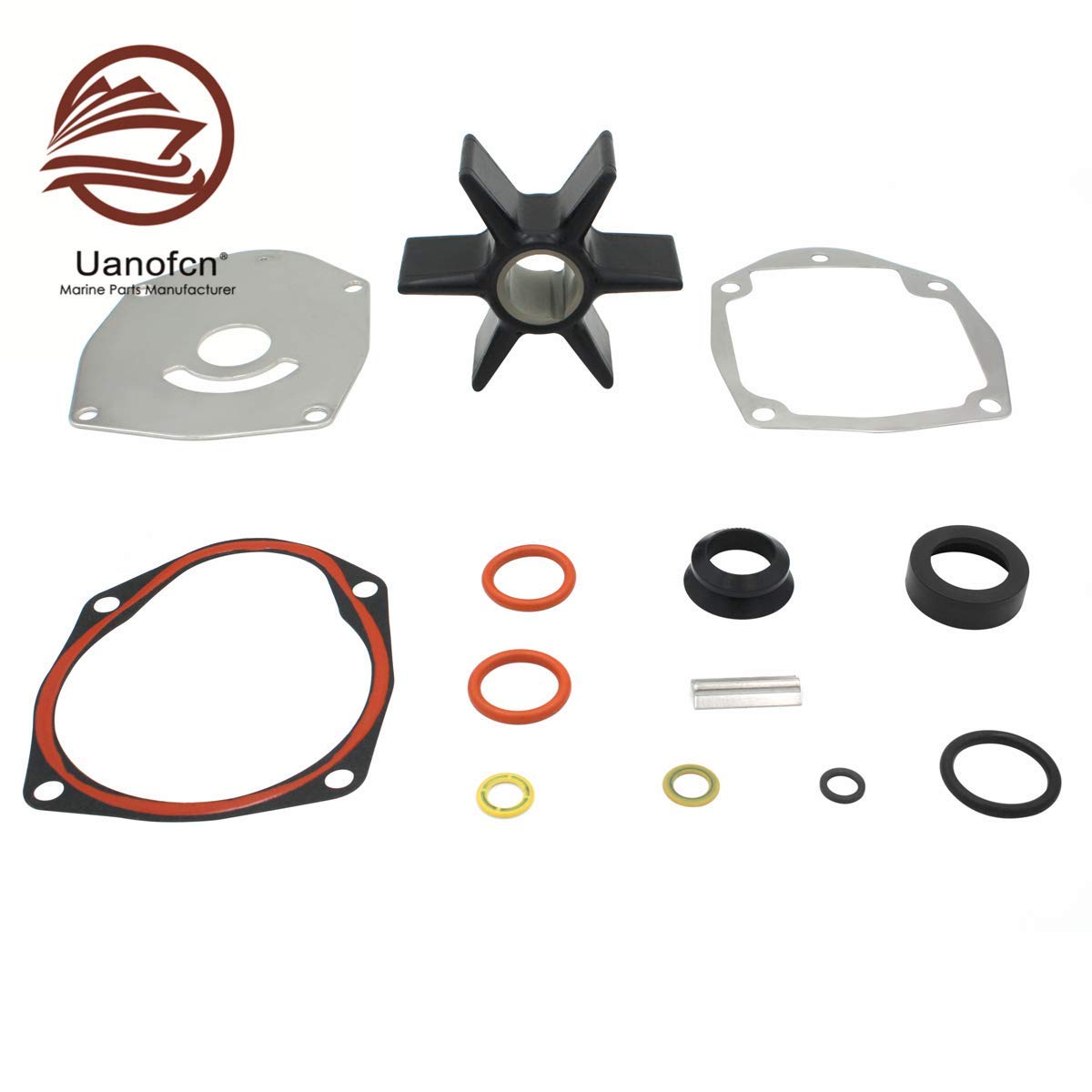 UanofCn ๐๐๐๐๐๐๐๐๐ Water Pump Repair Kit Replaces ๐๐๐ซ๐๐ฎ๐ซ๐ฒ ๐๐๐ซ๐๐ซ๐ฎ๐ข๐ฌ๐๐ซ ๐๐๐ซ๐ข๐ง๐๐ซ ๐๐ฅ๐ฉ๐ก๐ ๐๐ง๐ ๐๐๐ง ๐ Stern Drives ๐๐-๐๐๐๐๐๐๐๐