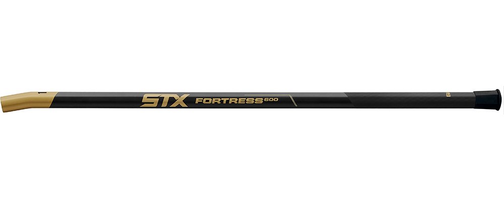 STX Lacrosse Fortress 600 Handle, Black/Gold