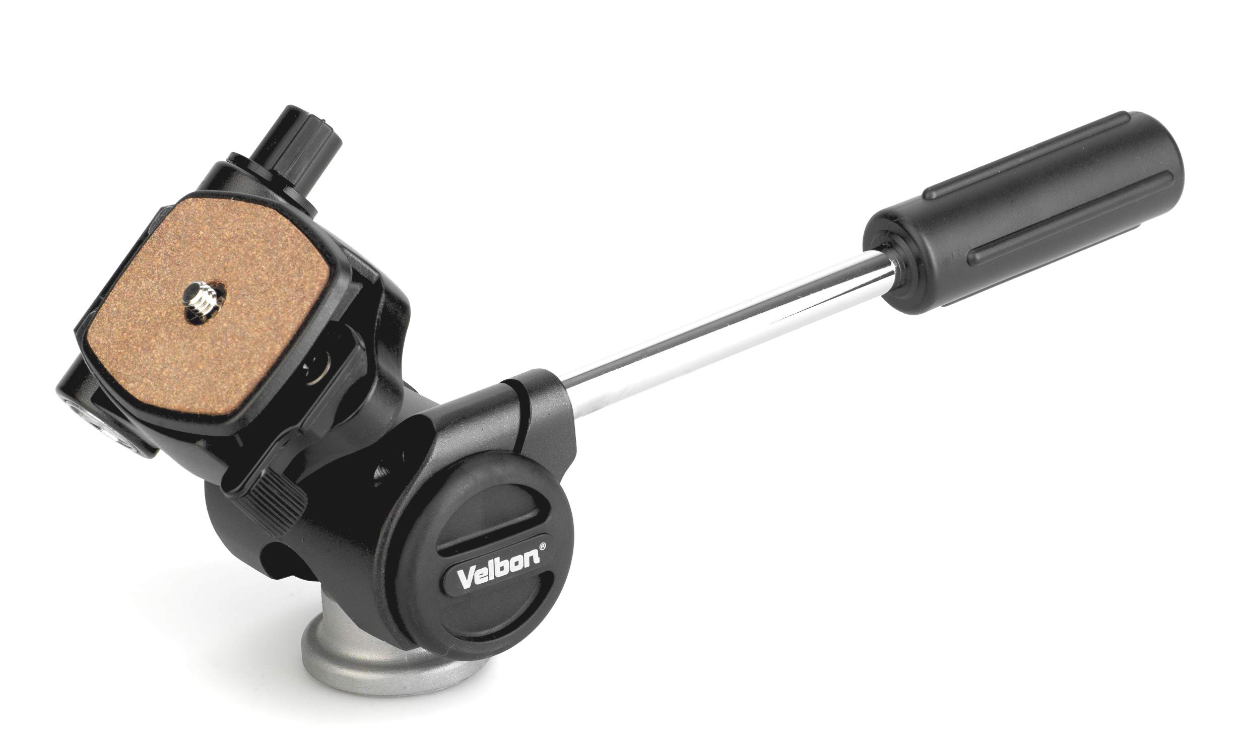 Velbon PH-157Q 3-Way Head with Quick Release - Silver