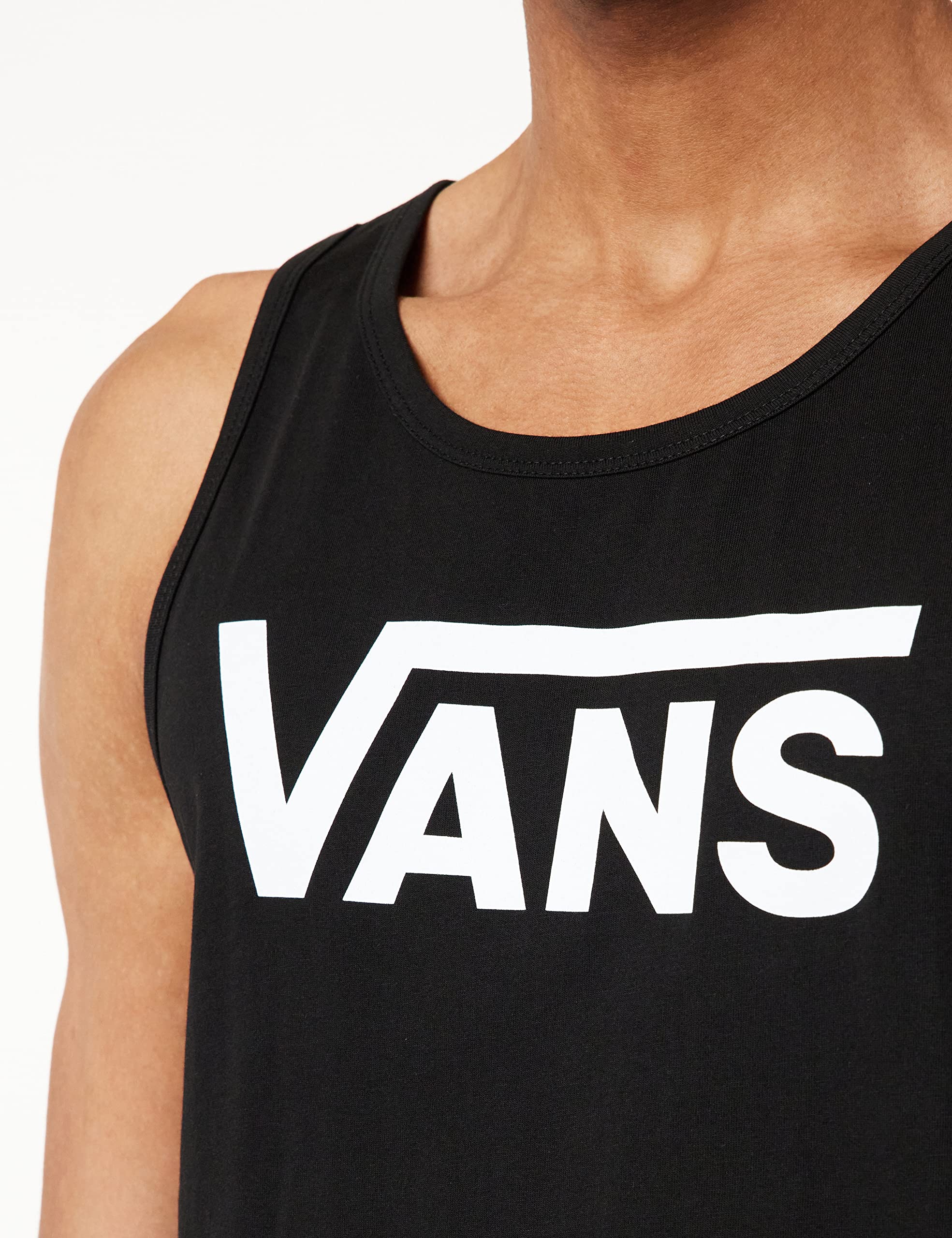 Vans Classic Tank Vest Large Black/White