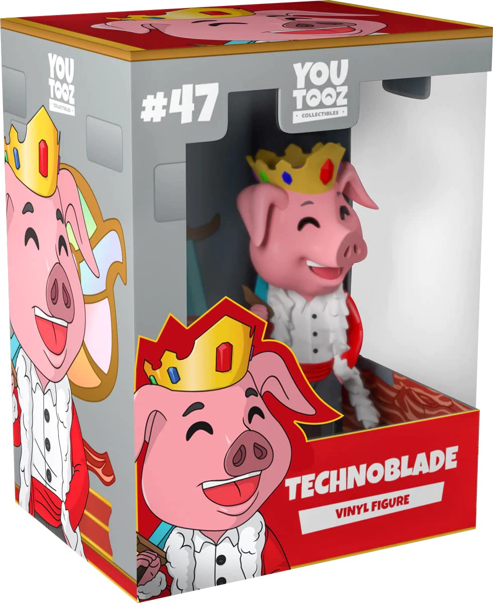 Youtooz Technoblade #47 4.95" inch Vinyl Figure, Collectible Figure from The Youtooz Gaming Collection