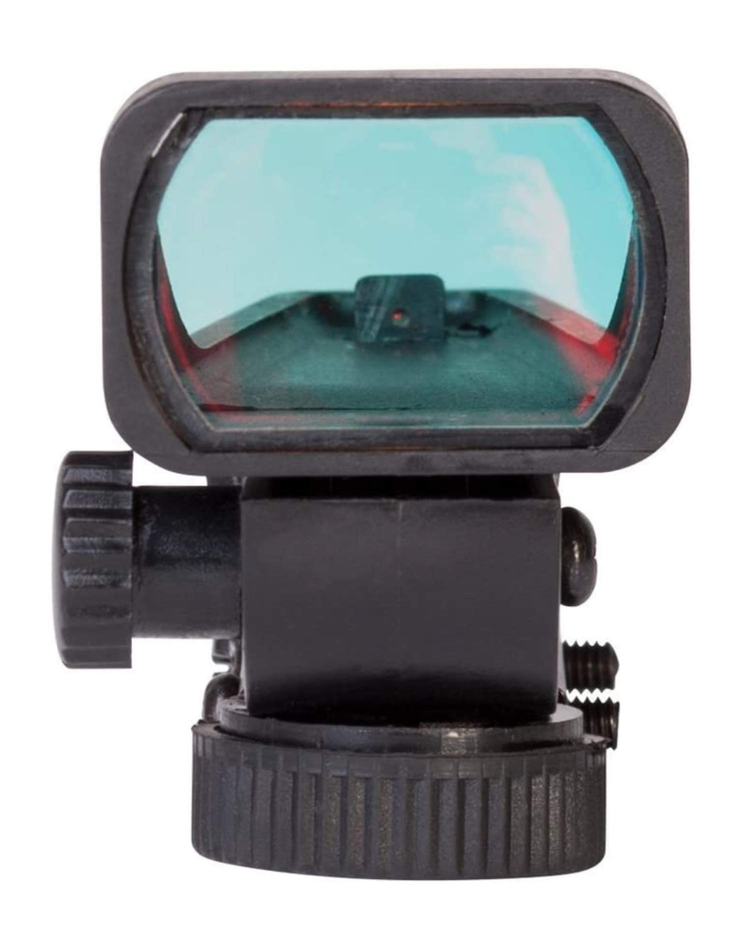 Ultimate Arms Gear Polymer Reticle Red Dot Open Tubeless Reflex Scope Sight Weaver-Picatinny & Dovetail Mount Adapter Rail, Black for TenPoint Crossbow