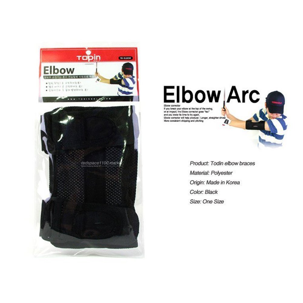 Todin Golf Swing Training Tic toc sounds elbow braces Elbow Arc Corrector for Longer Straighter Driver Supporter