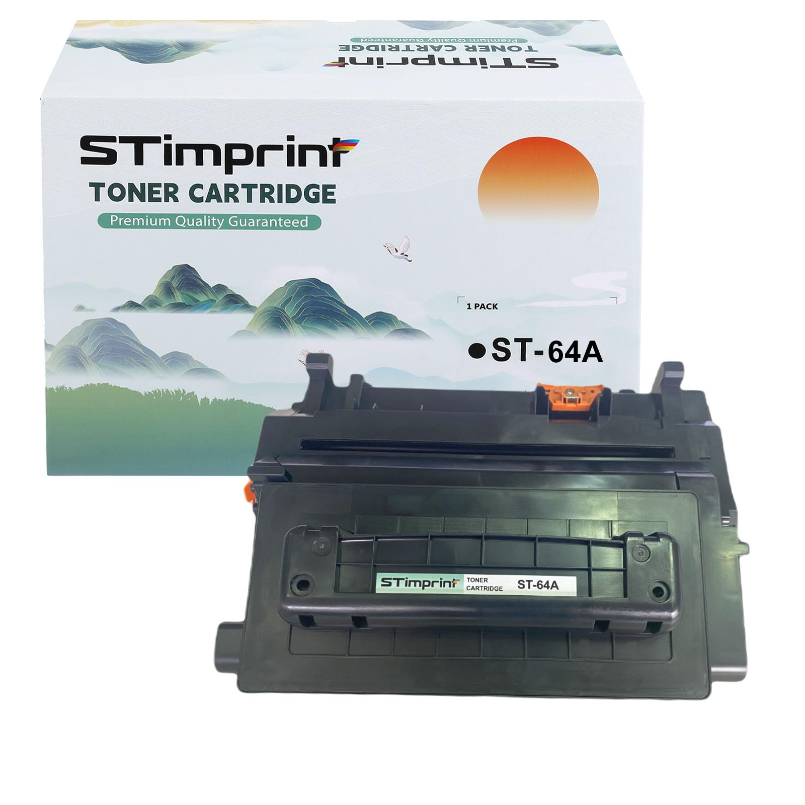 STimprint Compatible Toner Cartridge Replacement for 64A CC364A Work with Laser-Jet P4014N P4014DN P4015N P4015X P4015DN P4515N P4515X P4014 P4015 P4515 Printer(Black, 1-Pack)