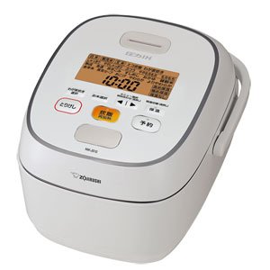 ZOJIRUSHI Pressure IH Rice Cooker (1.0L)"極め炊き (Kiwame Daki)" NW-JS10-WA (White)【Japan Domestic genuine products】