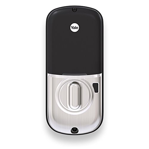 Yale Assure Lock with Z-Wave, Satin Nickel Smart Keypad Deadbolt Lock Works with Ring Alarm, Samsung SmartThings, (Hub Required, Sold Separately), YRD216-ZW2-619