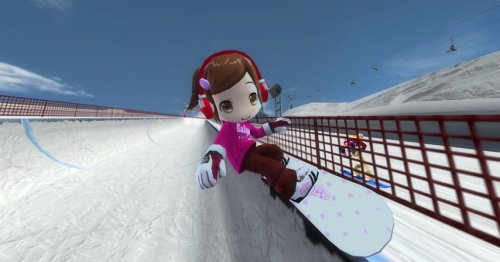 WE SKI & SNOWBOARD WII