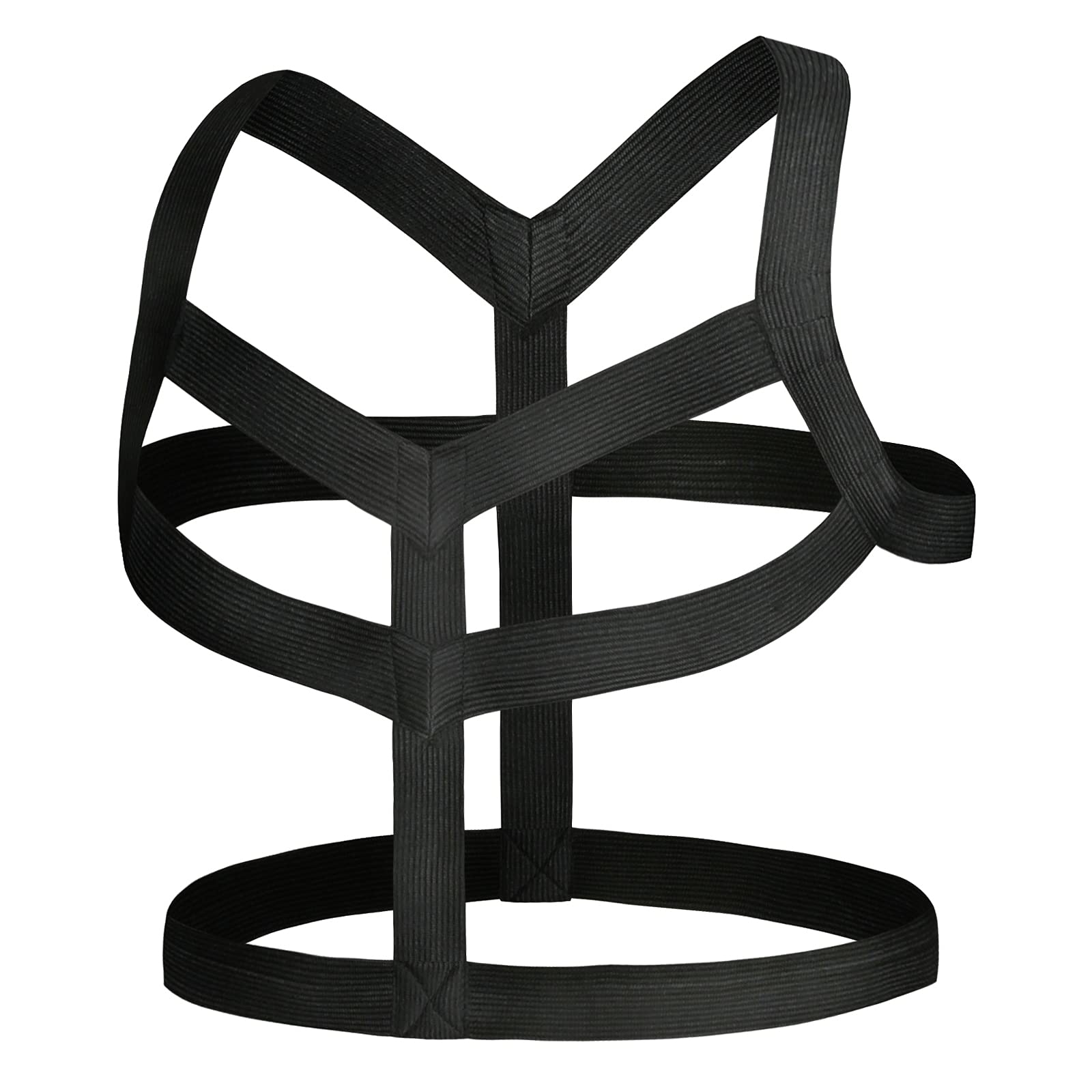 YOOBNG Man Harness Belt Body Chest Elastic Halter Nylon Shoulder Strap Club Wear Costume …