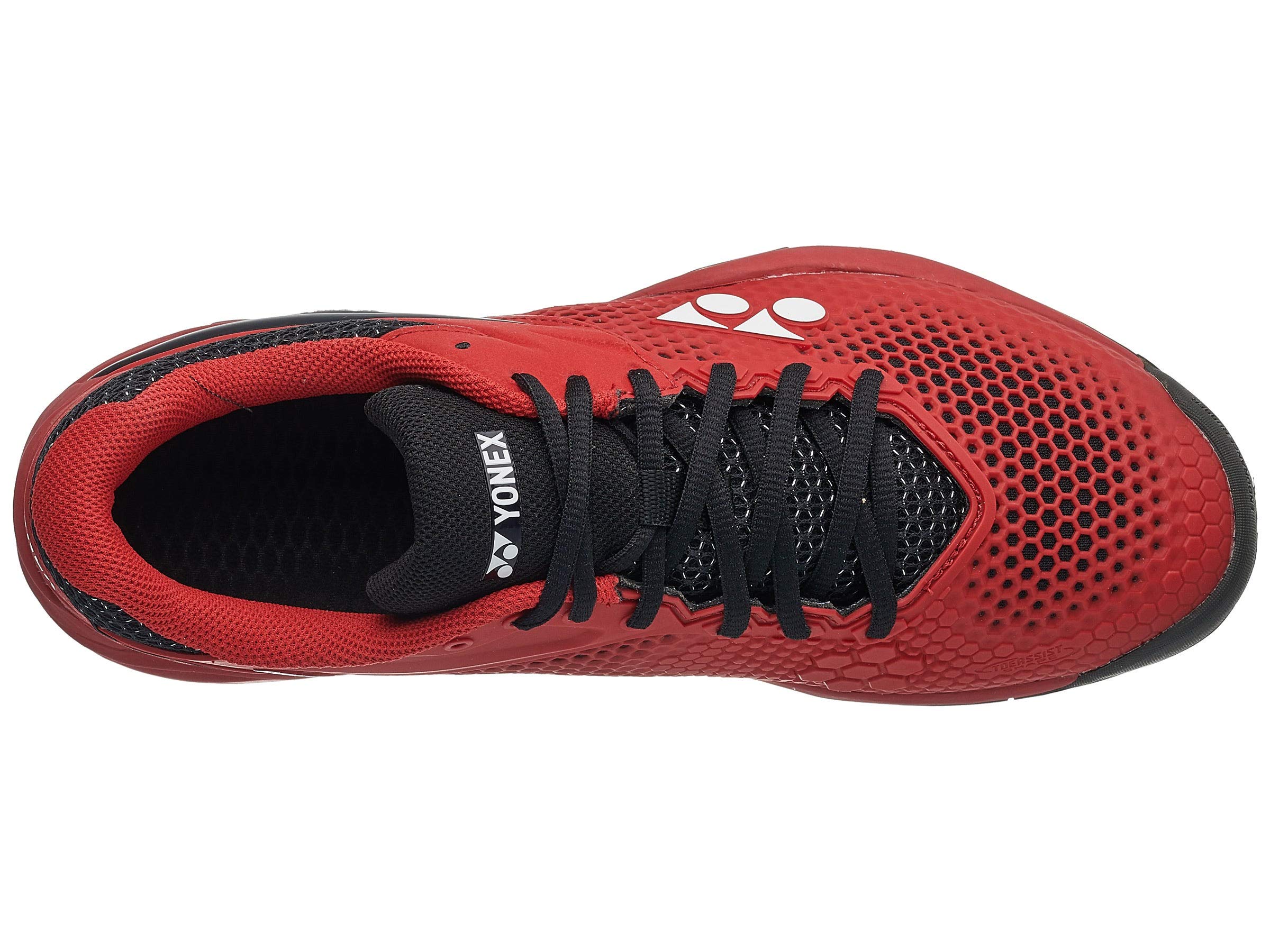 YONEX Power Cushion Eclipsion 2 Mens Clay Tennis Shoes 7.5 Red/Black D Medium