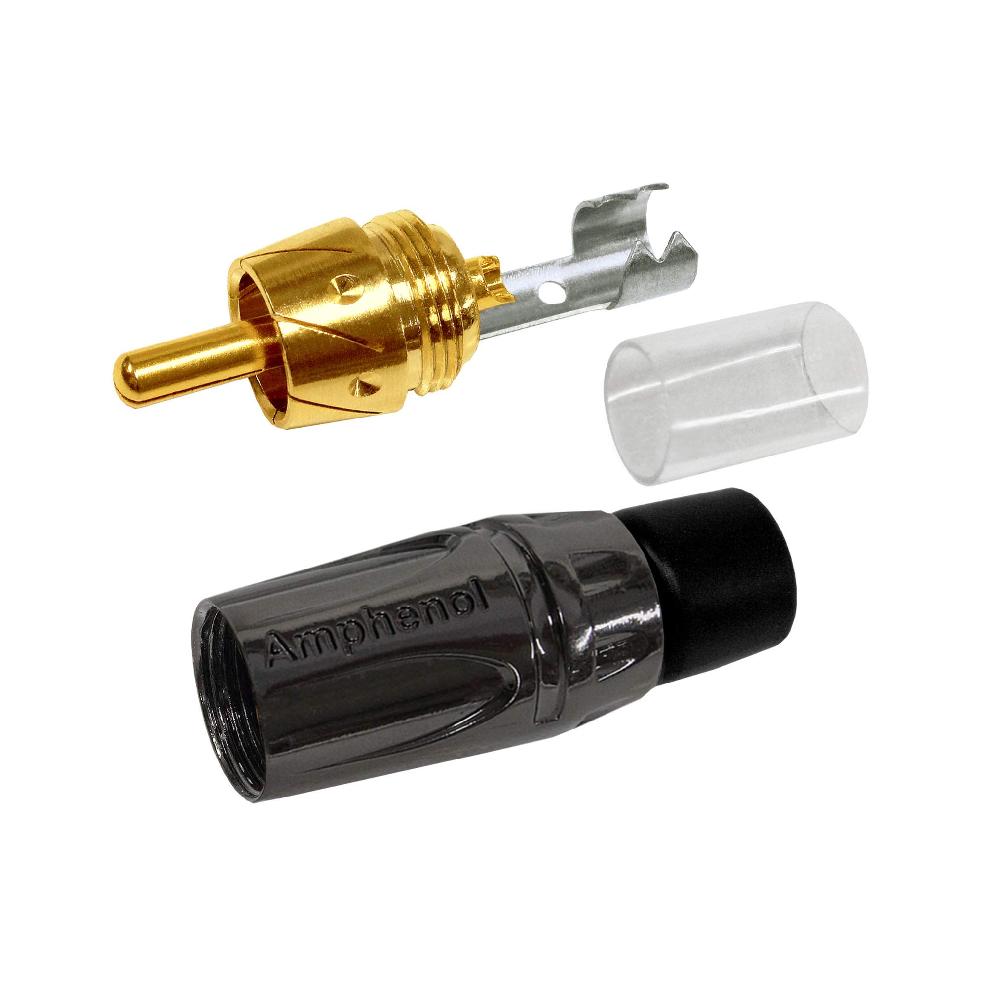 WORLDS BEST CABLES 35 Foot β TS to RCA Cable β Gotham GAC-4/1 (Black) Star-Quad Audio Interconnect Cable & Neutrik NP2X-B & Amphenol ACPL-CBK Gold Plugs - CUSTOM MADE