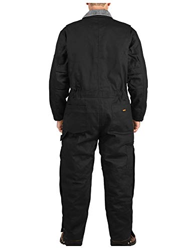 Walls Men's Zero-Zone Duck Insulated Coverall, Midnight Black, XX-Large/Regular