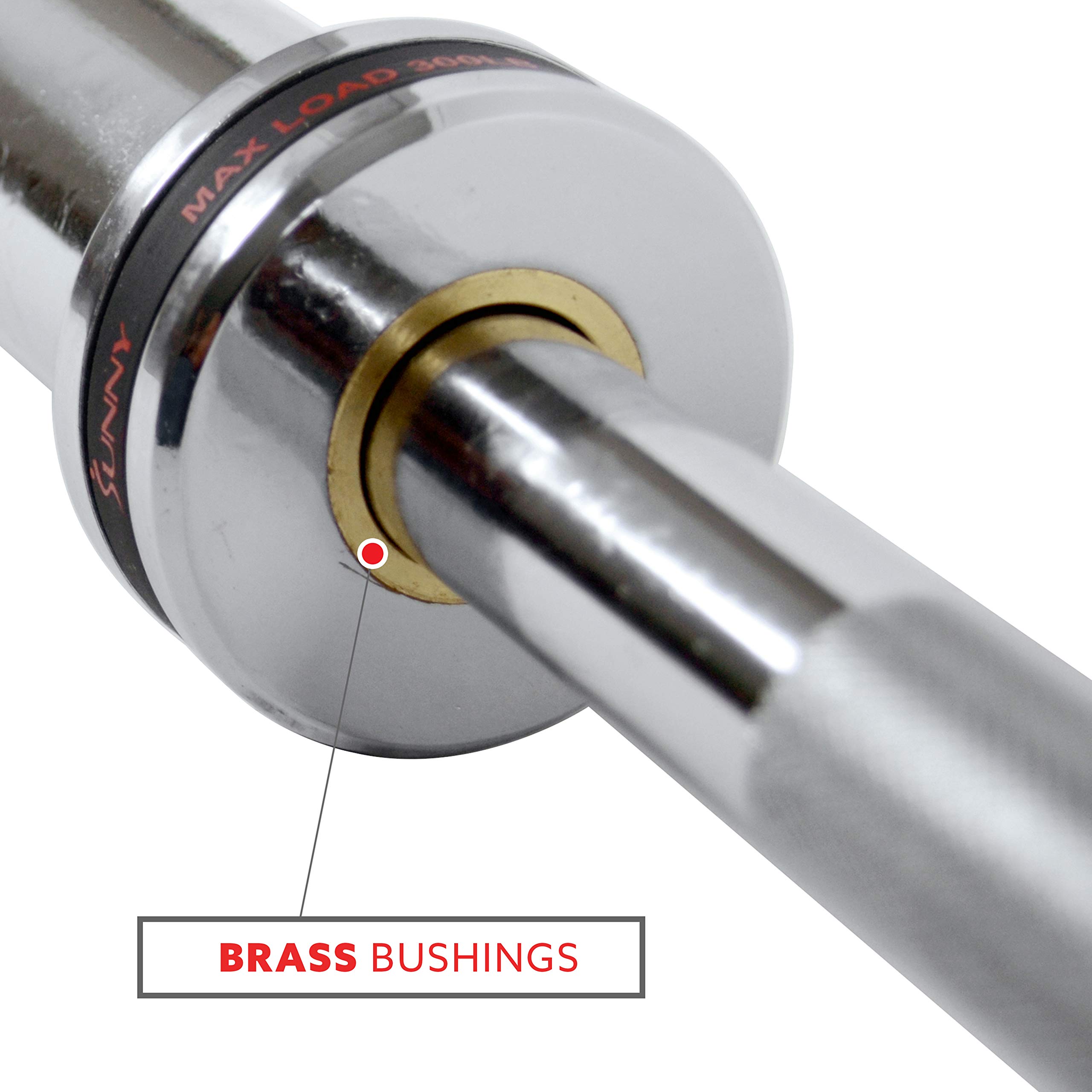Sunny Health & Fitness OB-60 Olympic Bar, Medium/60"