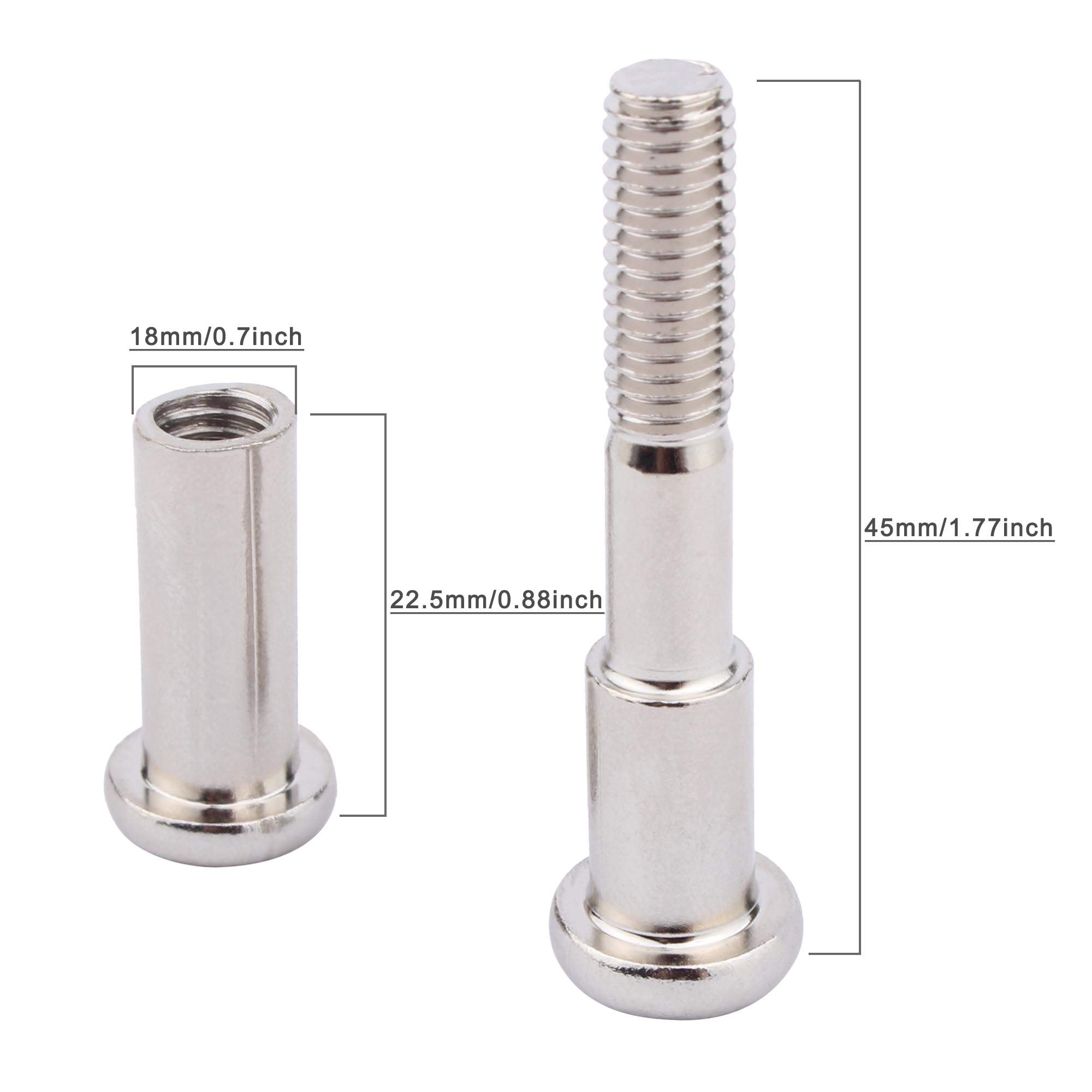 TOMALL Shaft Locking Screw Folding Place Fixed Bolt for Xiaomi Mijia M365 Electric Scooter