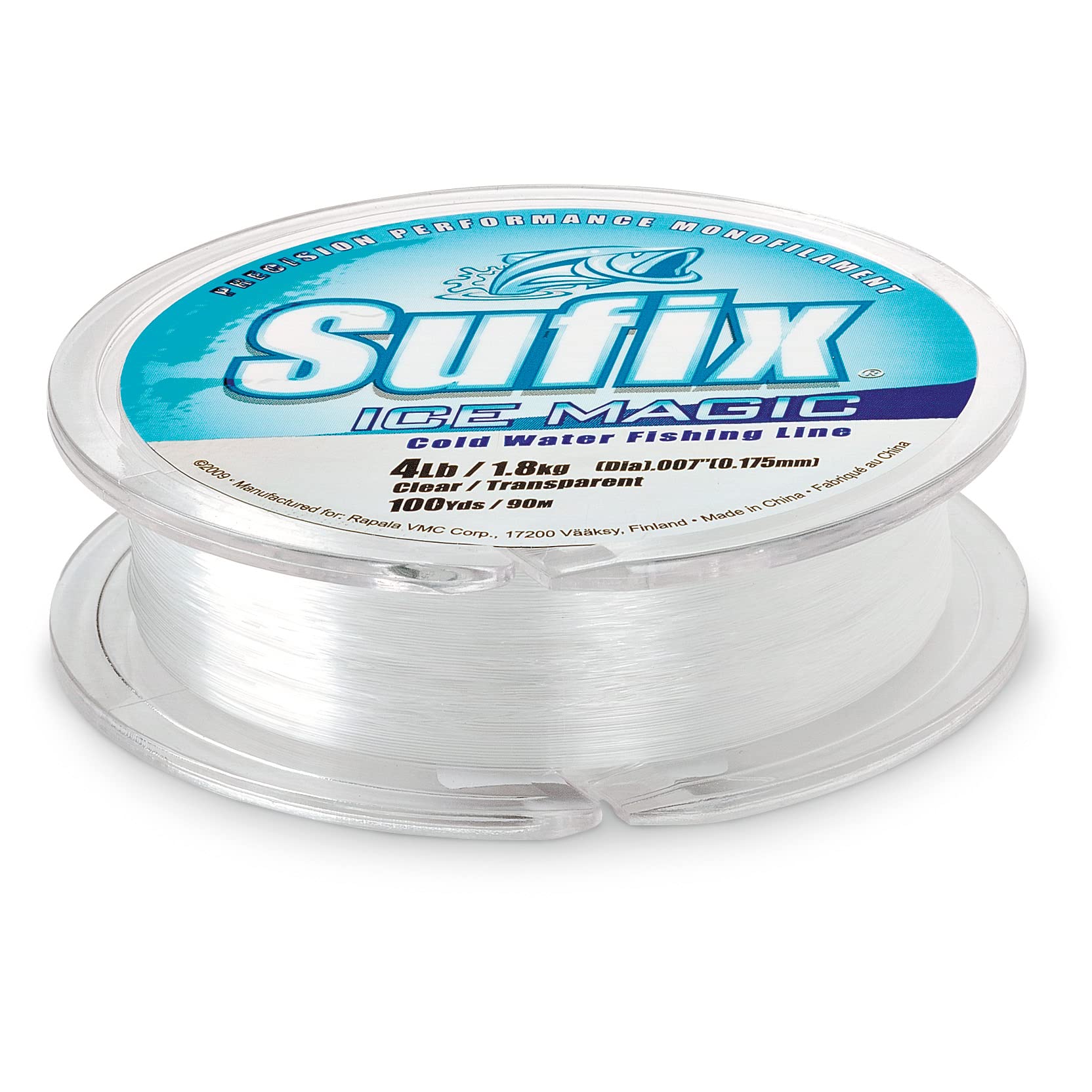 Sufix Ice Magic Line, Neon Tangerine, 8 LB