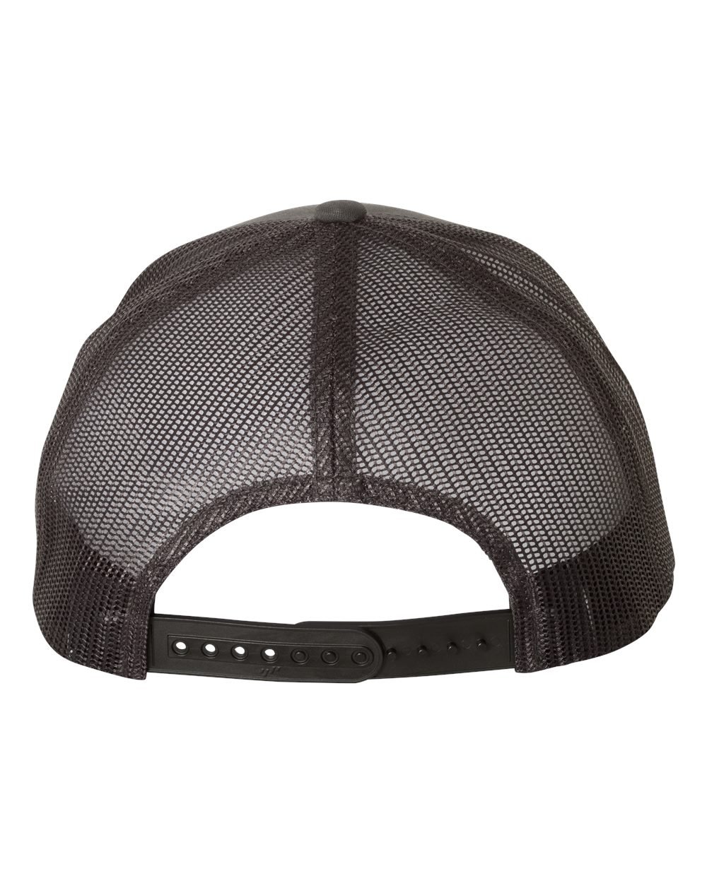 Yupoong YP Classics™ Embroidered Custom Hat Trucker Baseball Cap Snapback Adjustable Men Women Mesh Dad Cap Hat (Charcoal Black)
