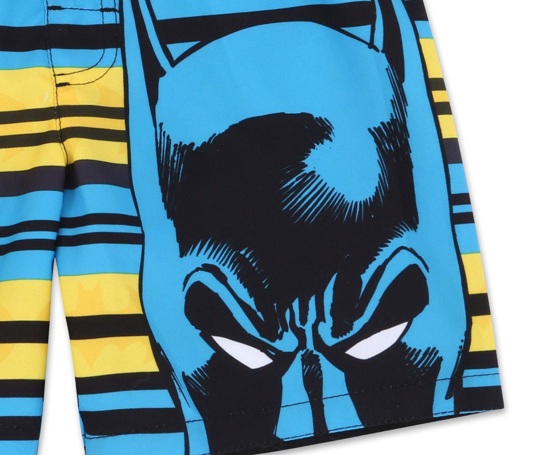 Warner Bros. Justice League Batman Toddler Boys Swim Bathing Suit Yellow/Blue 2T