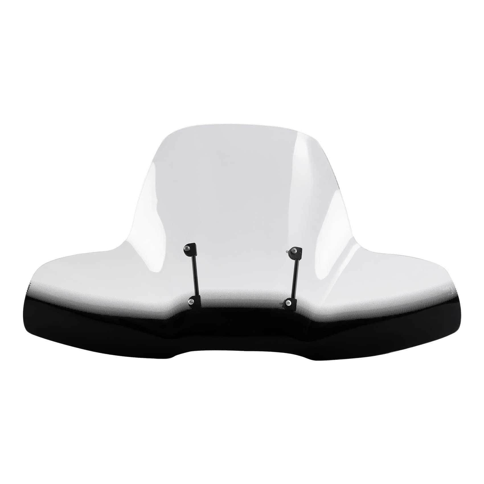 XMT-MOTO Large ATV Windshield fits for Harley Davidson all models 1970-2013(To fit Polaris, Arctic Cat, Honda Yamaha, Can-Am and Kawasaki ATVs)