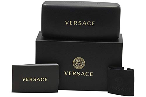 Versace Men's VE3253 Eyeglasses 55mm, Black, 55/17/145