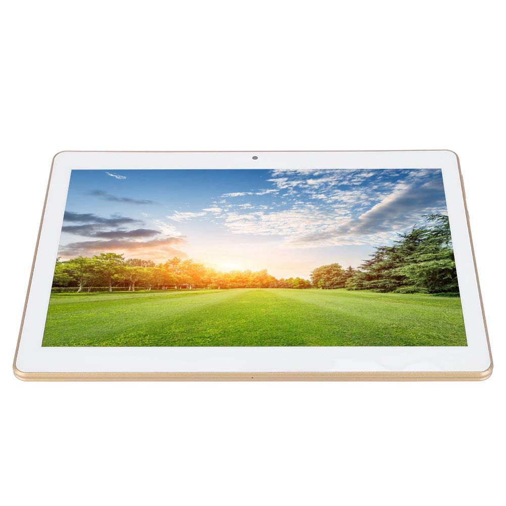 Yoidesu MY-KT6582 10-inch HD Android Tablet 1GB RAM 16GB ROM Support 128GB Expand Dual Camera Quad-Core Processor 3G WiFi Bluetooth GPS (White)