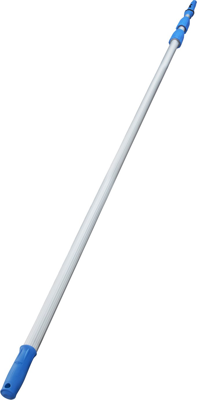 Unger Professional Connect & Clean Telescoping Extension Multi-Purpose Pole, Window, Dusting, 6-16 Foot with Removable Cone
