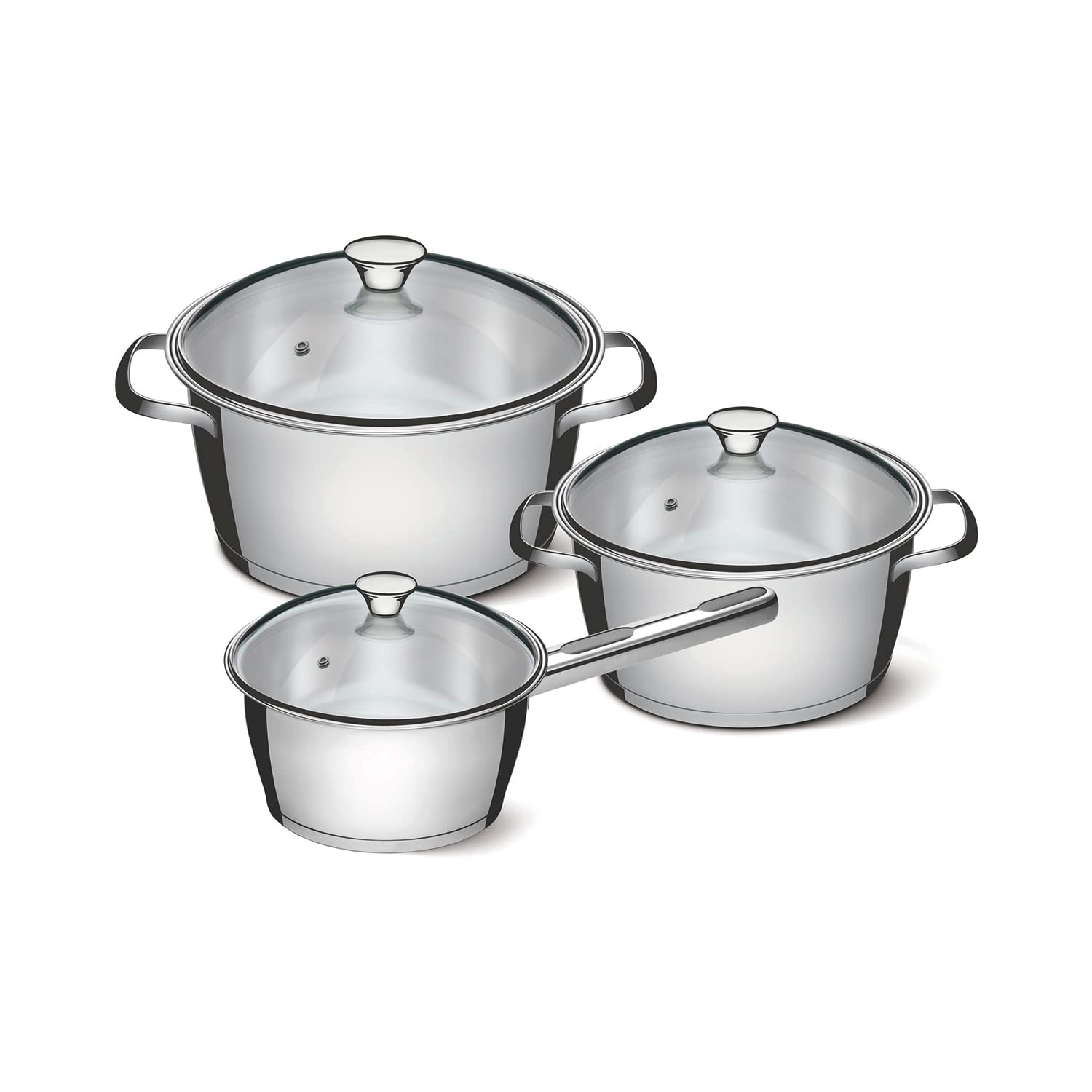 Tramontina Cookware Set, Stainless Steel