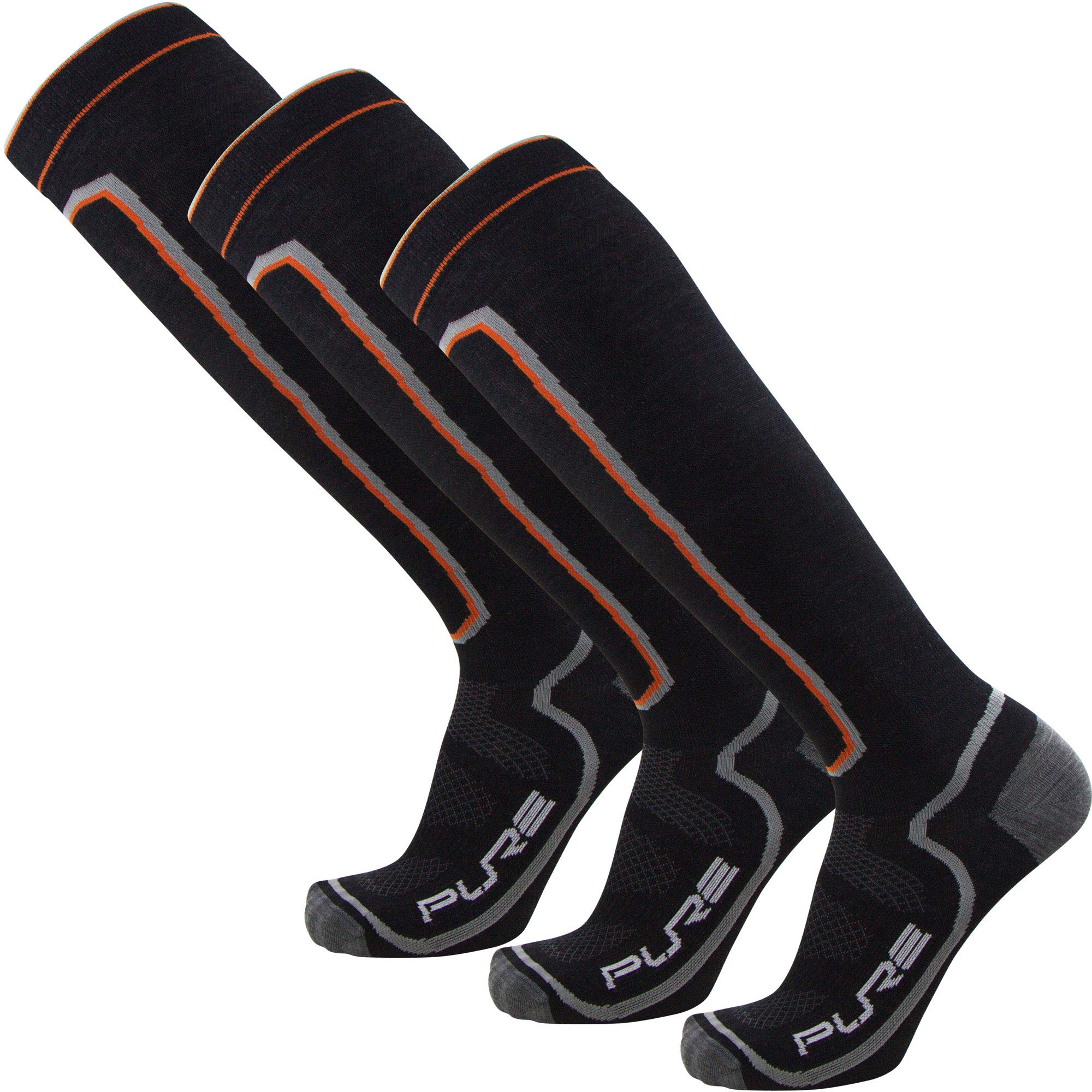 Ultra Light Ski Socks – Thin Premium Merino Wool Skiing for Men, Women – Snowboard