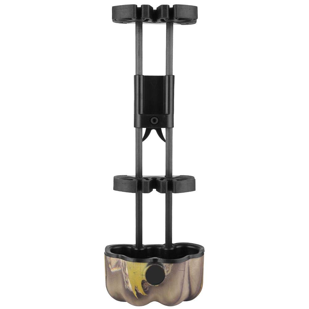 Zerone 5 Arrow Bow Quiver, Accessory Universal Archery for Bow Quiver,Quick Detach, Lightweight, Quiet Shooting for Compound Bow Hunting Shooting (Camo)