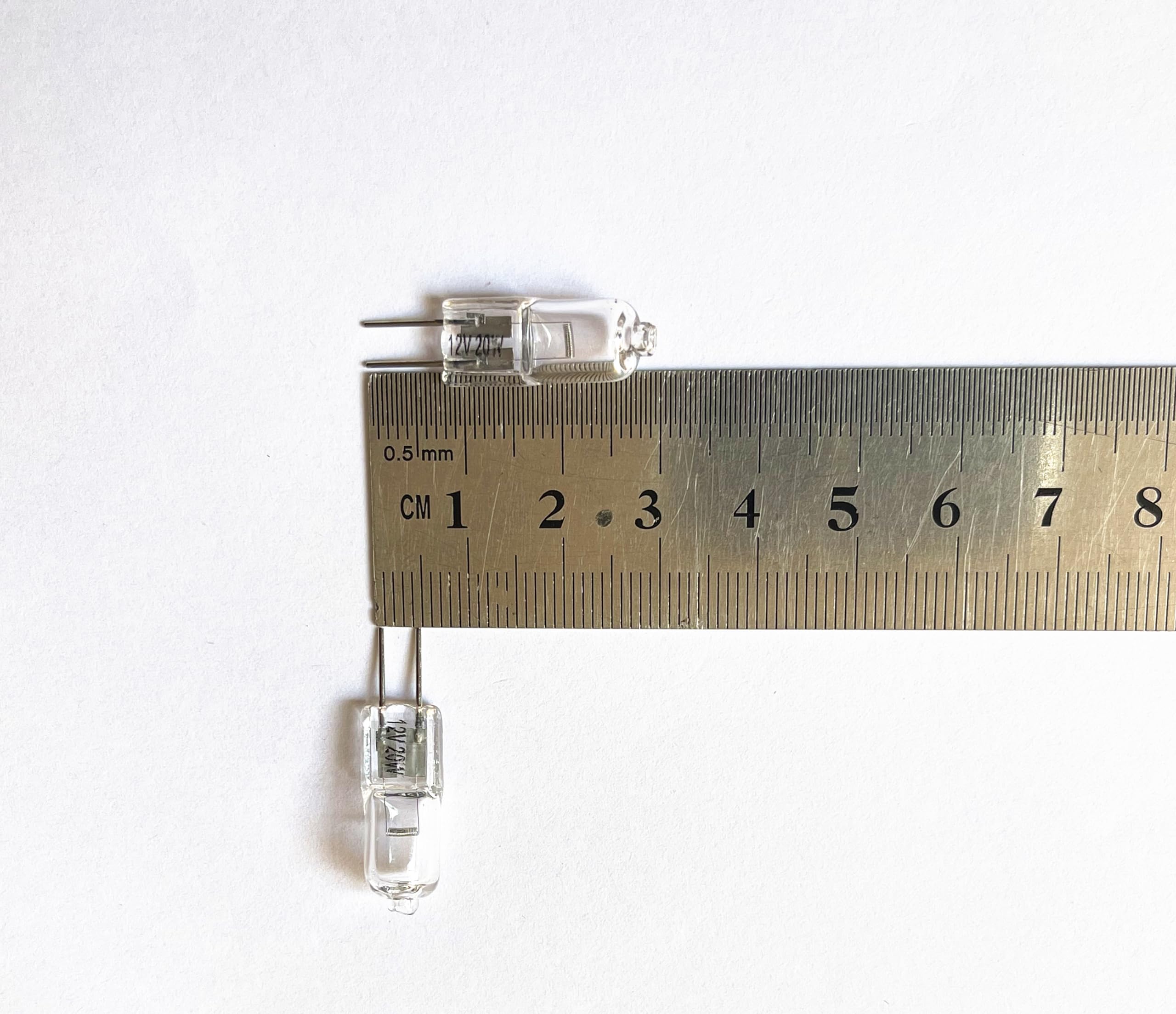 Vstar G4 12V 20W Halogen Bulb JC Type Bi-Pin Light,Clear, G4 Bi-pin Base, Halogen Light Bulb (20W 10Pack)