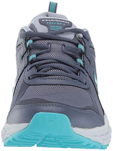 Under Armour Women's Charged Toccoa 2 Shoe, Downpour Gray//Blue Heights, 5.5 M US