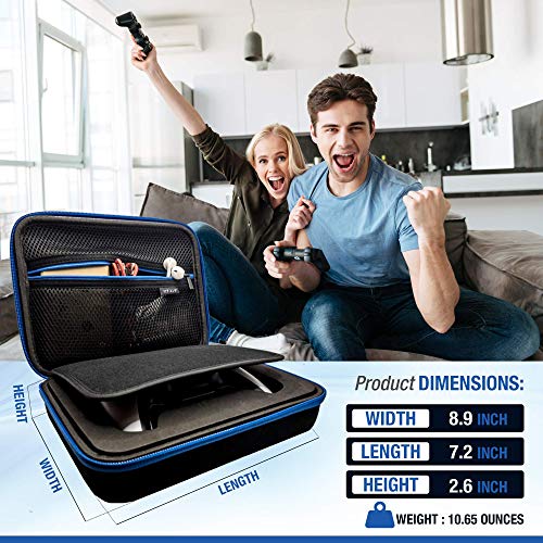 YOUNGFIT MABU KONDE Controller Carrying Case Compatible with Playstation 5/Playstation 4/Xbox One/Xbox One S/Xbox One X/Nintendo Pro Controller with Mesh Pocket, Waterproof and Anti-Shock