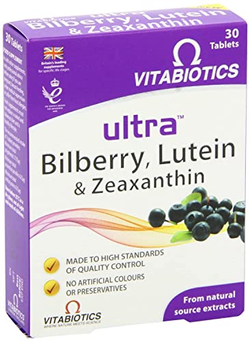 Vitabiotics - Ultra Bilberry, Lutein & Zeaxanthin - 30 Tablets