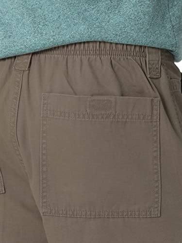 Wrangler Authentics Men's Canvas Utility Hiker Short, Earth Green, 33