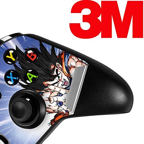 Skinit Decal Gaming Skin compatible with Xbox One S Controller - Officially Licensed Dragon Ball Z Dragon Ball Z Goku Blast Design
