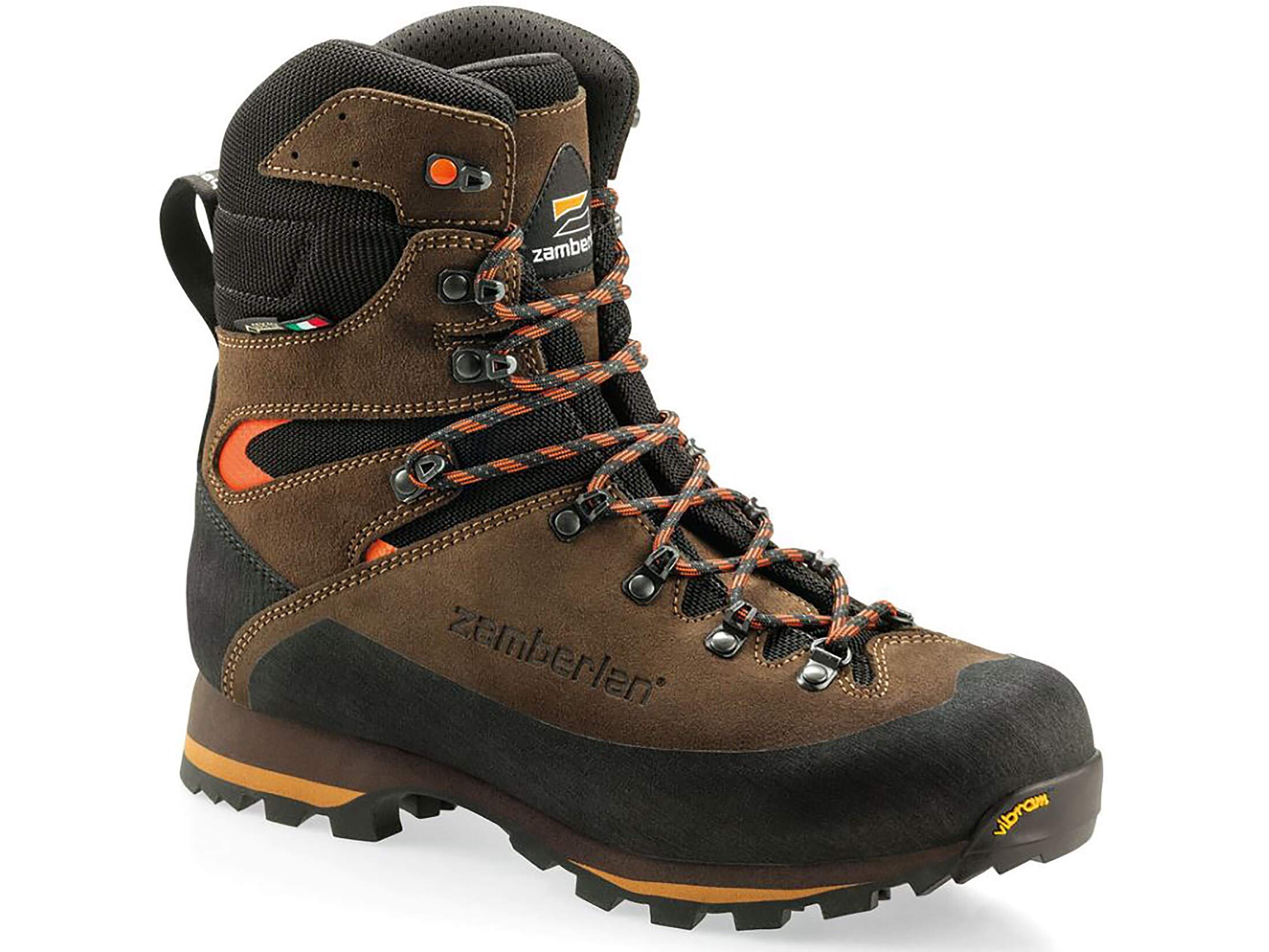 Zamberlan 1104 Storm Pro GTX RR Men's Hunting Boots-Dark Brown-10.5