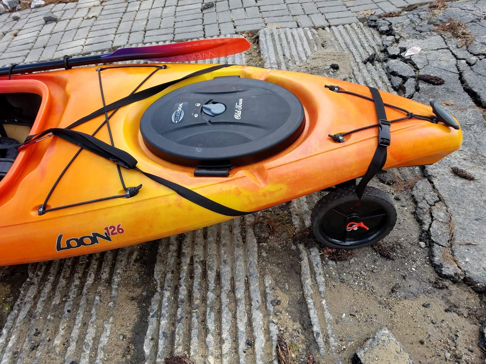 THEKAYAKCART KC-10 Heavy Duty Canoe/Kayak Cart