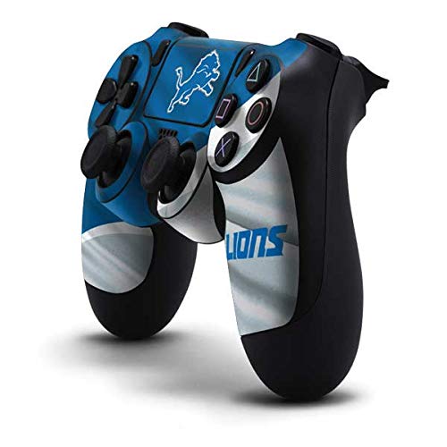 Skinit Decal Gaming Skin compatible with PS4 Pro/Slim Controller - Officially Licensed NFL Detroit Lions Design