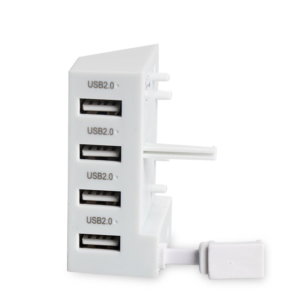 USB Hub for Xbox One S Console,VSEER 4 Port USB 2.0 Hub Game Console Extend USB Adapter for Microsoft Xbox One S Console